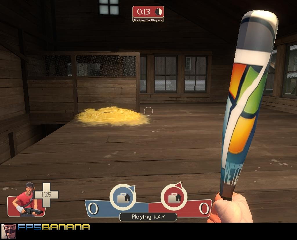 Windows 7 bat skin. [Team Fortress 2] [Mods]