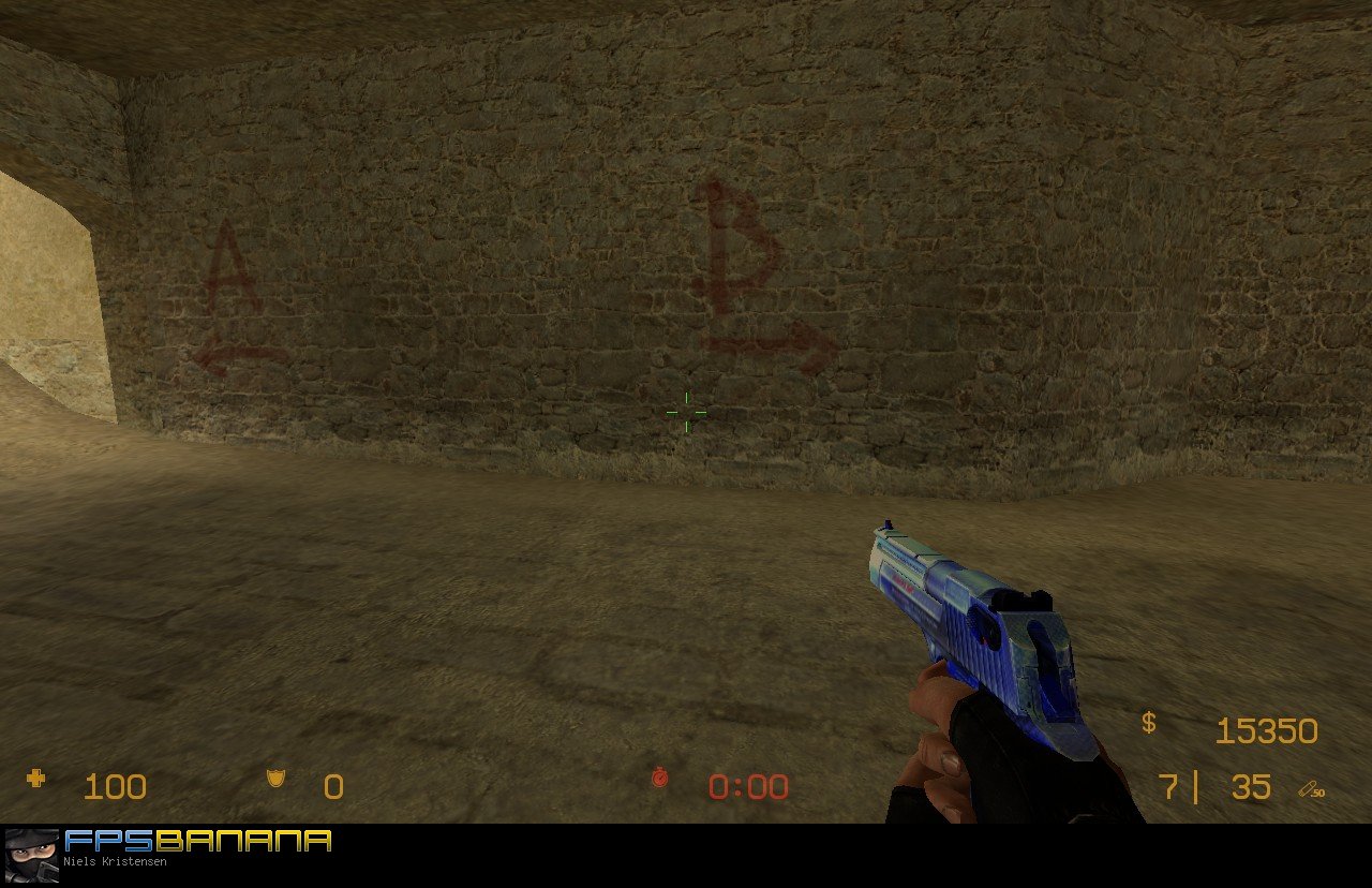 Neon-Blue Deagle Mod for Counter-Strike: Source | CS:S Mods