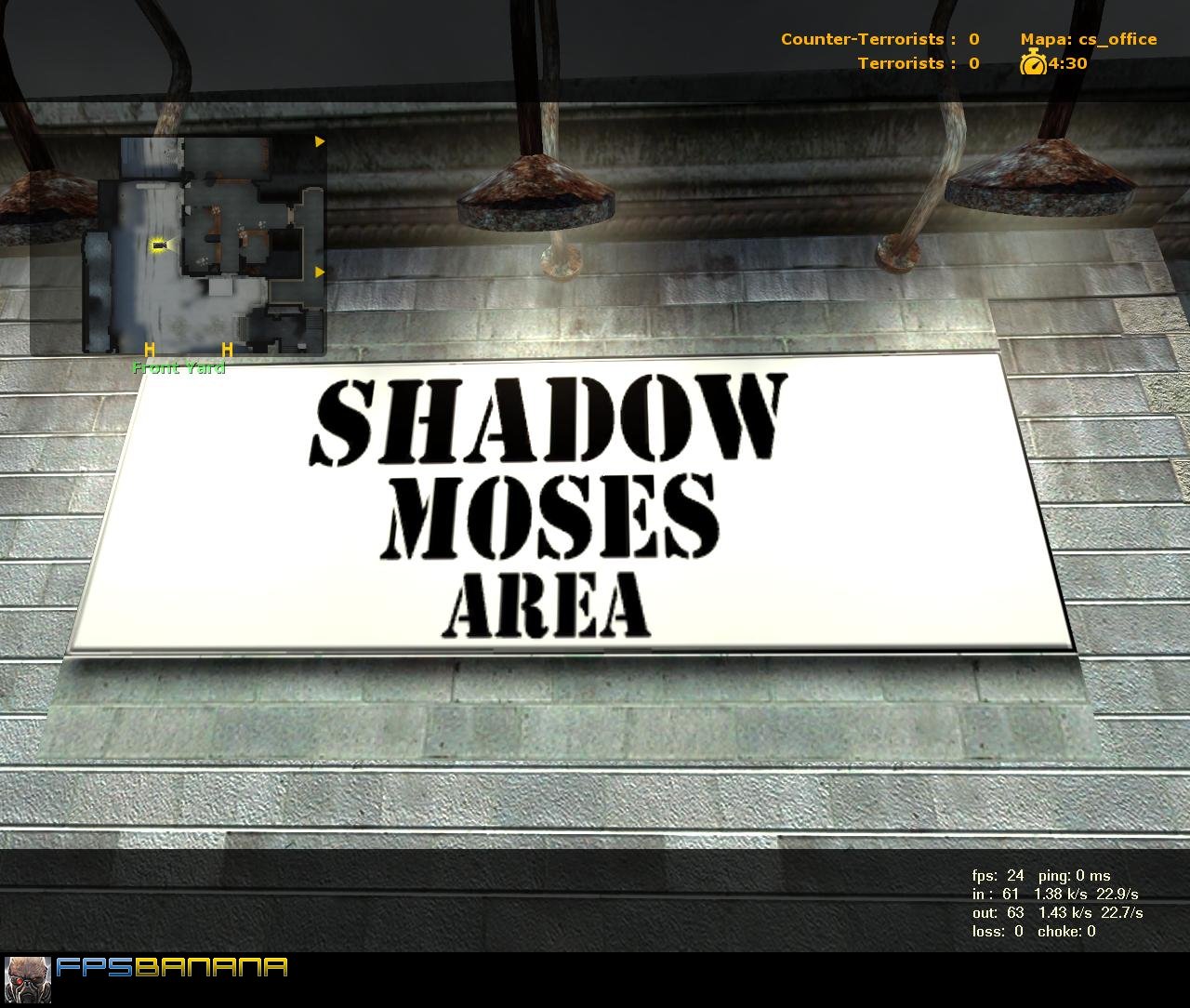 Shadow Moses Area [Counter-Strike: Source] [Mods]