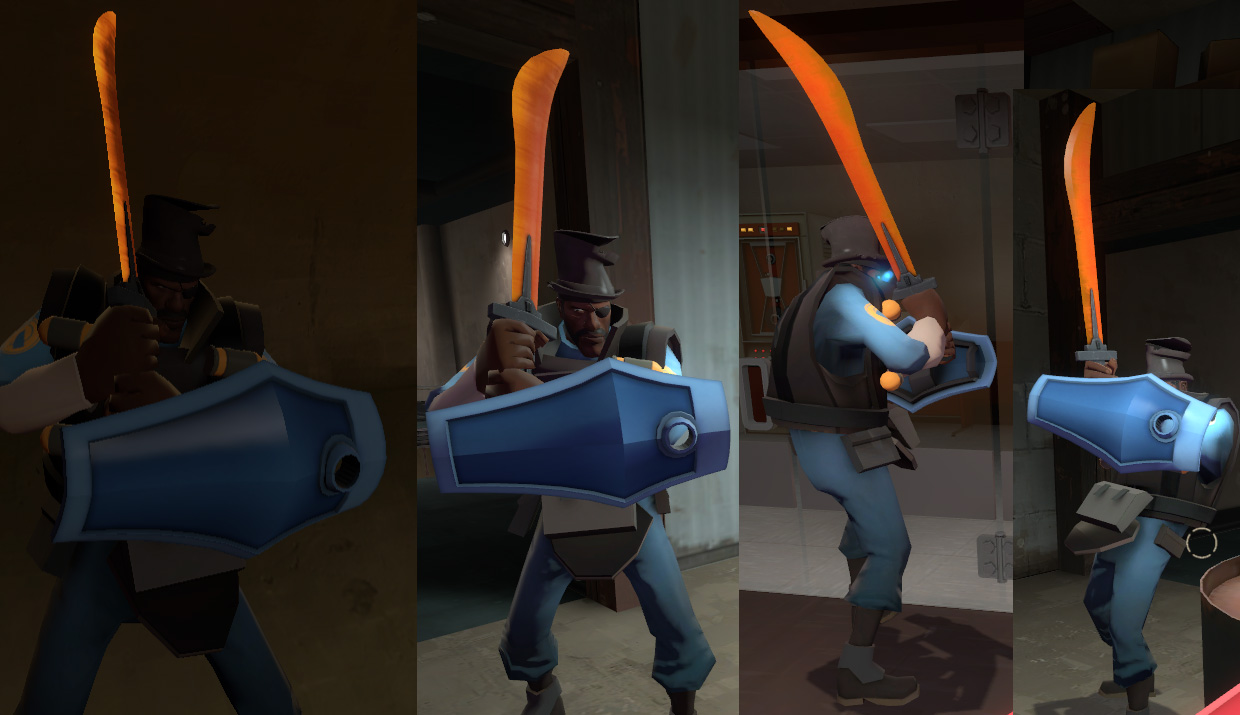 Mobile Suit Gundam Gouf Shield Mod for Team Fortress 2 | TF2 Mods