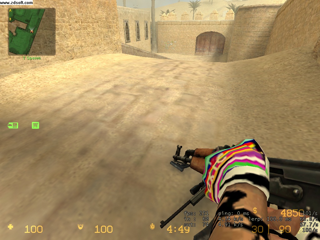 stripy gloves [Counter-Strike: Source] [Mods]