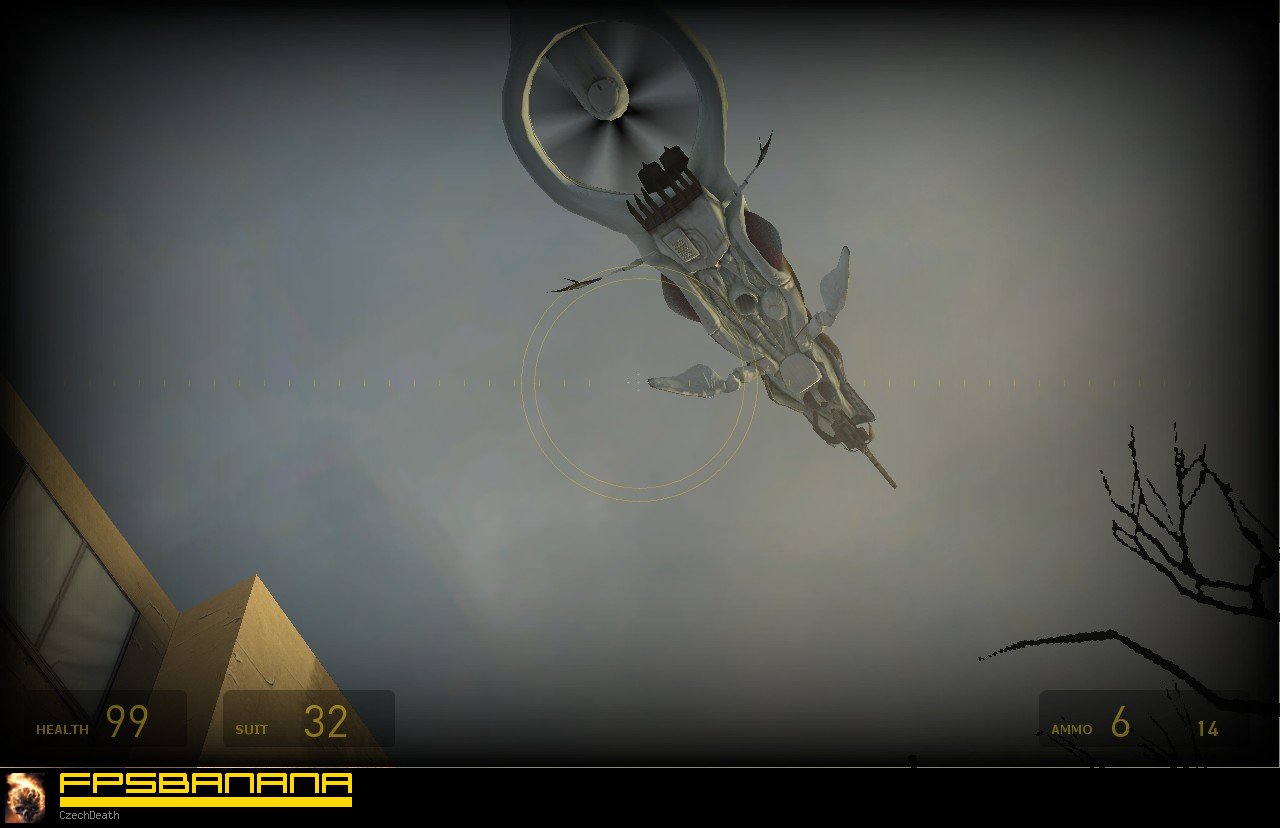 Non glowing gunship skin Mod for Half-Life 2 | HL2 Mods