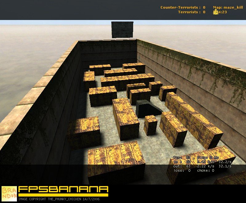 maze_kill Mod for Counter-Strike: Source | CS:S Mods