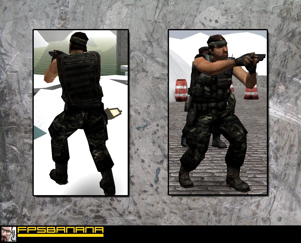 Happy Camper´s Jungle-Camo Guerilla [Counter-Strike: Source] [Mods]