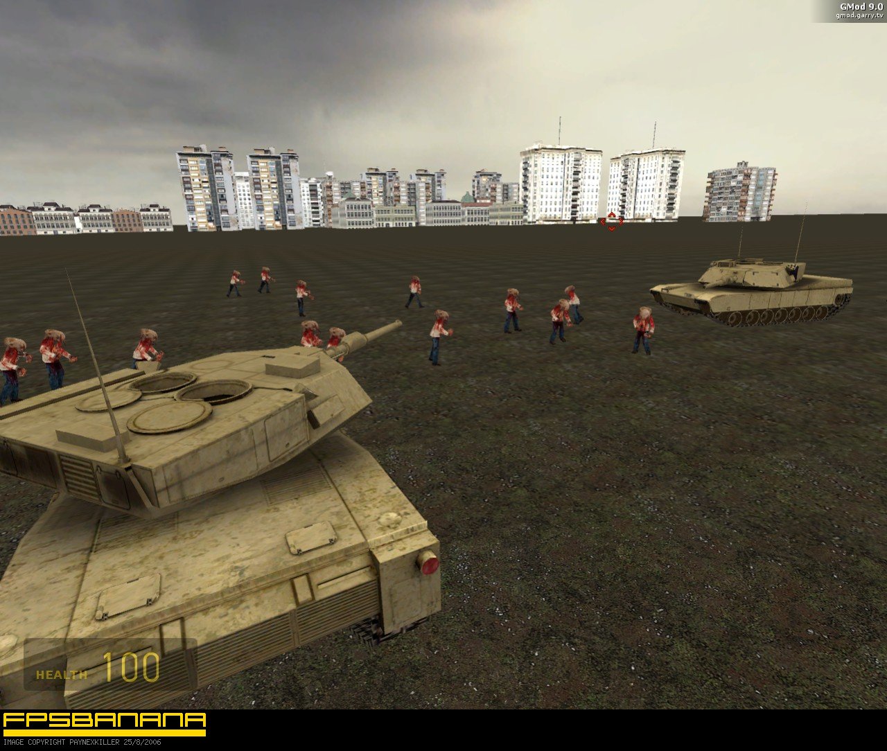 Drivable M1A1 Tank & Humvee Mod for Garry's Mod | GMod Mods