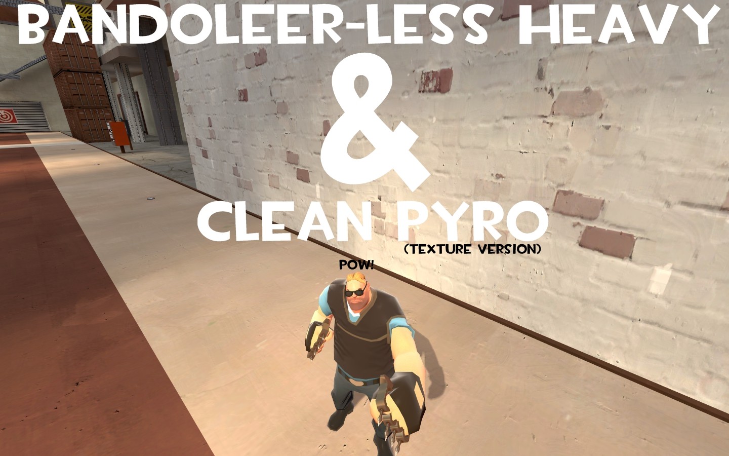 Bandoleer-less Heavy & Clean Pyro(Texture Version) Mod for Team ...