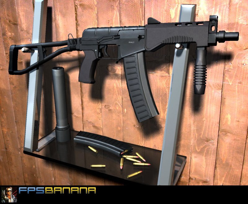SR-3M Vikhr (CS version) Mod for Counter-Strike 1.6 | CS1.6 Mods