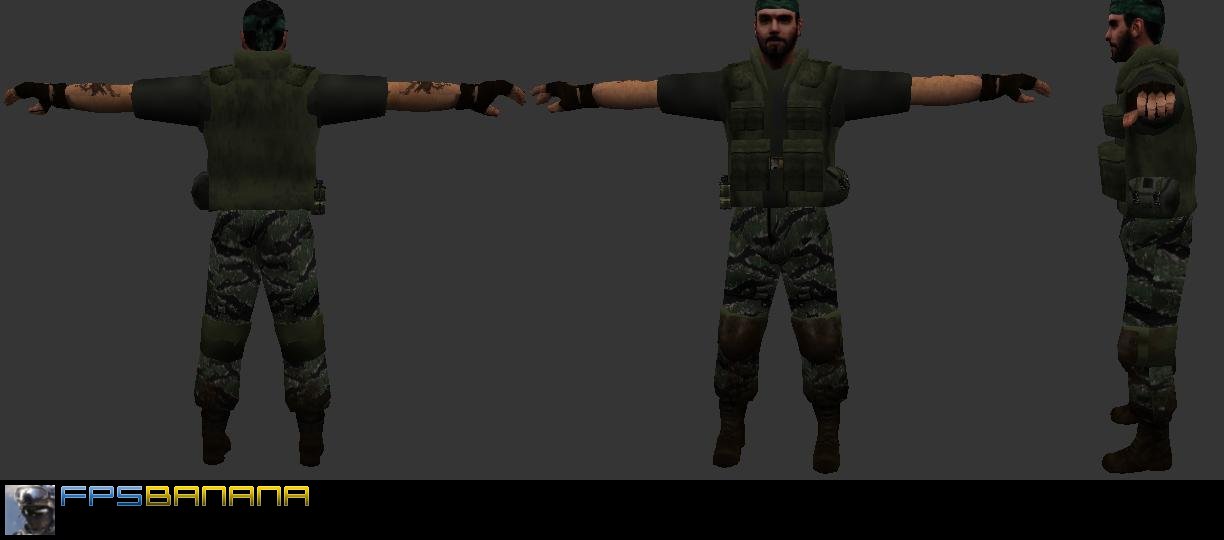 COD: Black Ops SOG soldier [Counter-Strike: Condition Zero] [Mods]