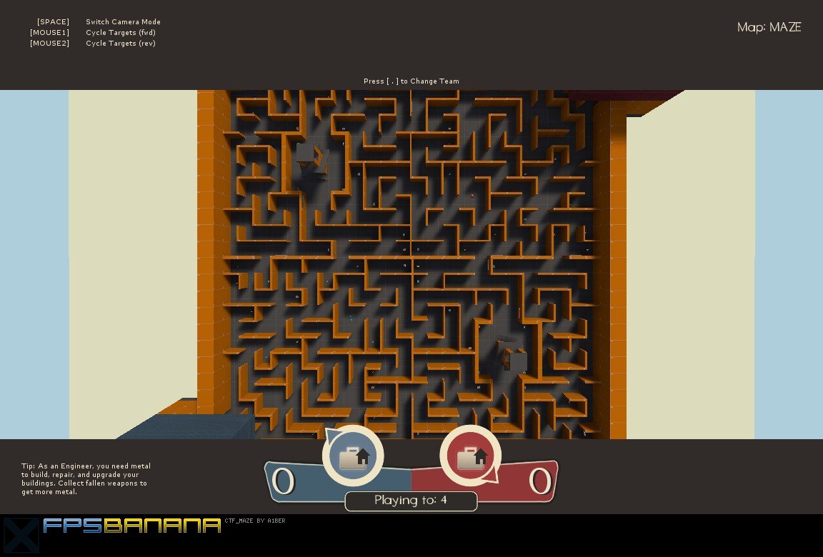 CTF_Maze [Team Fortress 2] [Mods]