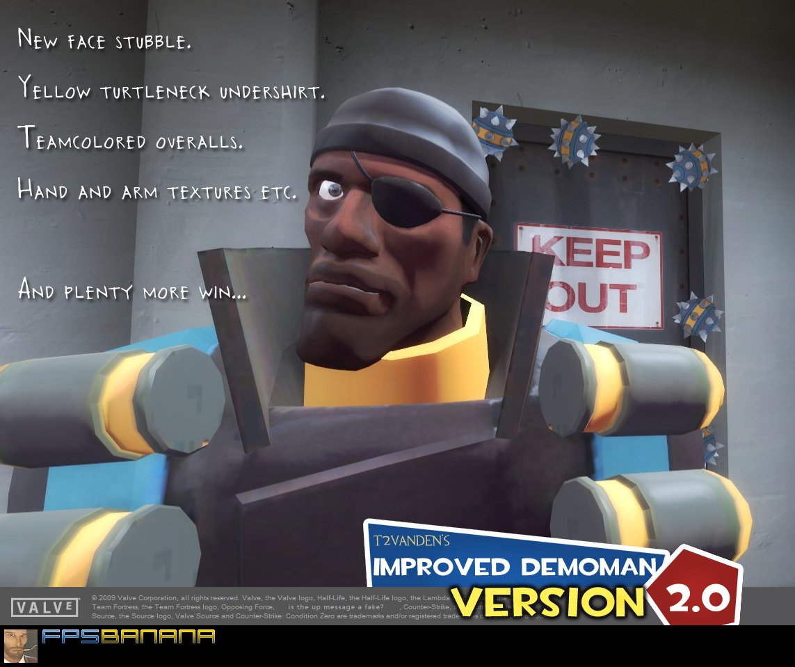 Improved Demoman V2 Mod for Team Fortress 2 | TF2 Mods