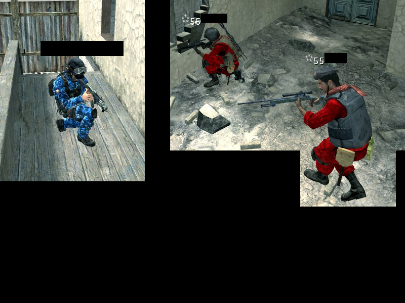 Red vs. Blue Playerskins Mod for Call of Duty 4: Modern Warfare | CoD4 Mods