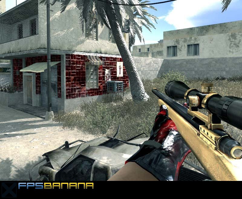 Golden r700 [Call of Duty 4: Modern Warfare] [Mods]