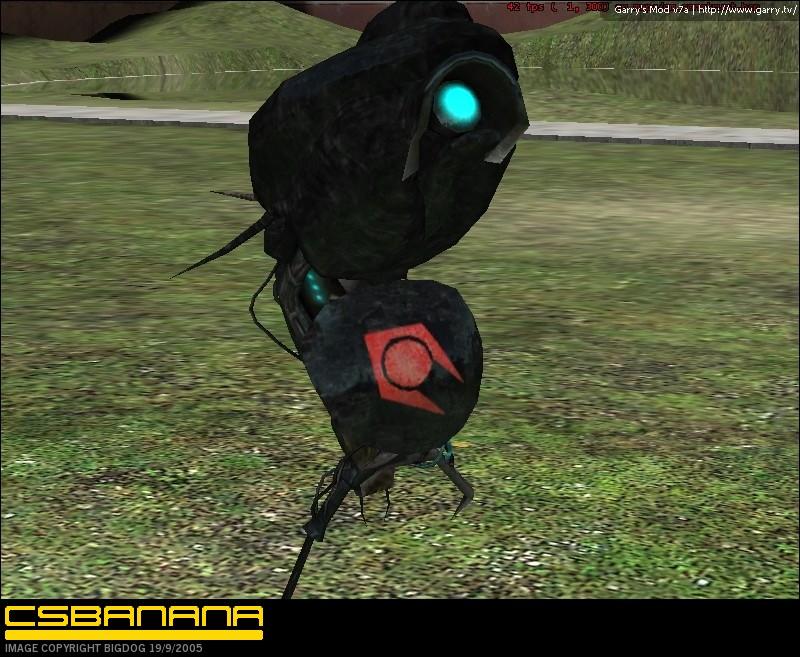 Black Scanner & Manhack Mod for Half-Life 2 | HL2 Mods