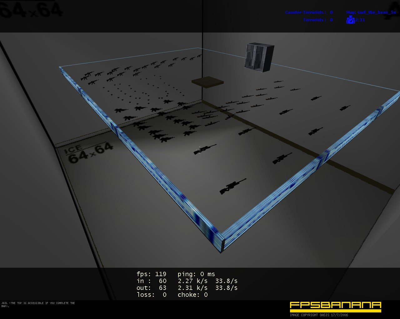 surf_the_bean_5x [Counter-Strike: Source] [Mods]
