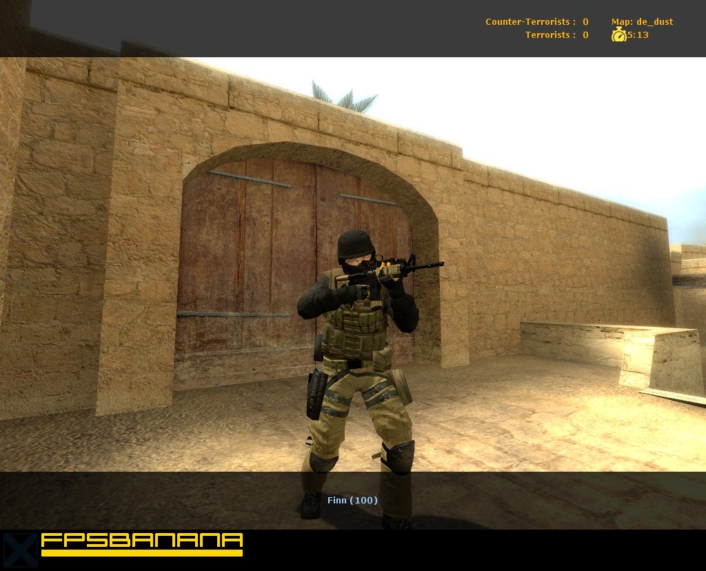 MGS4 PMC urban v2 Mod for Counter-Strike: Source | CS:S Mods