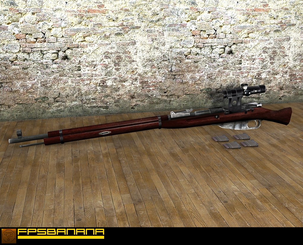 Scoped Mosin Nagant by Tank Commander [Day of Defeat] [Mods]