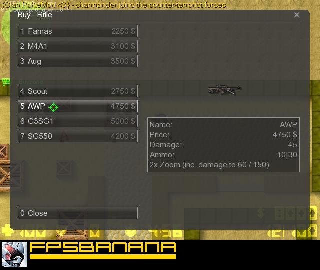 Halo sniper AWP [CS2D] [Mods]