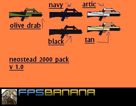Neostead 2000 Pack For M3 [CS2D] [Mods]
