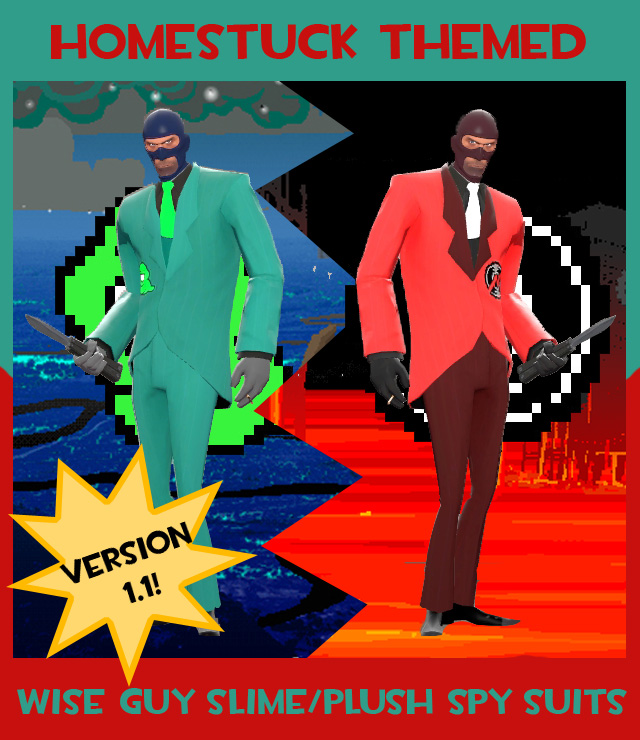 Homestuck Themed Spy Suits v1.1 Mod for Team Fortress 2 | TF2 Mods