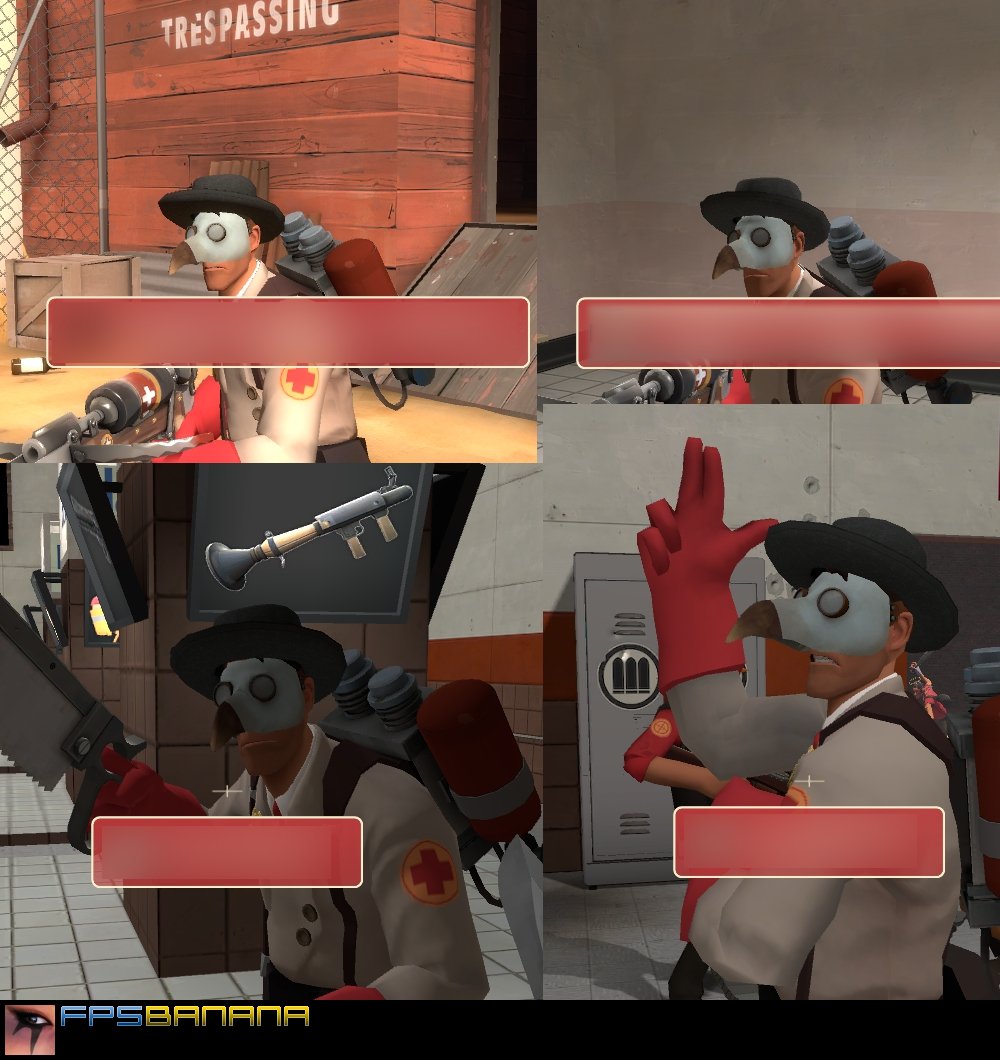 Blighted Beak & Boater [Team Fortress 2] [Mods]