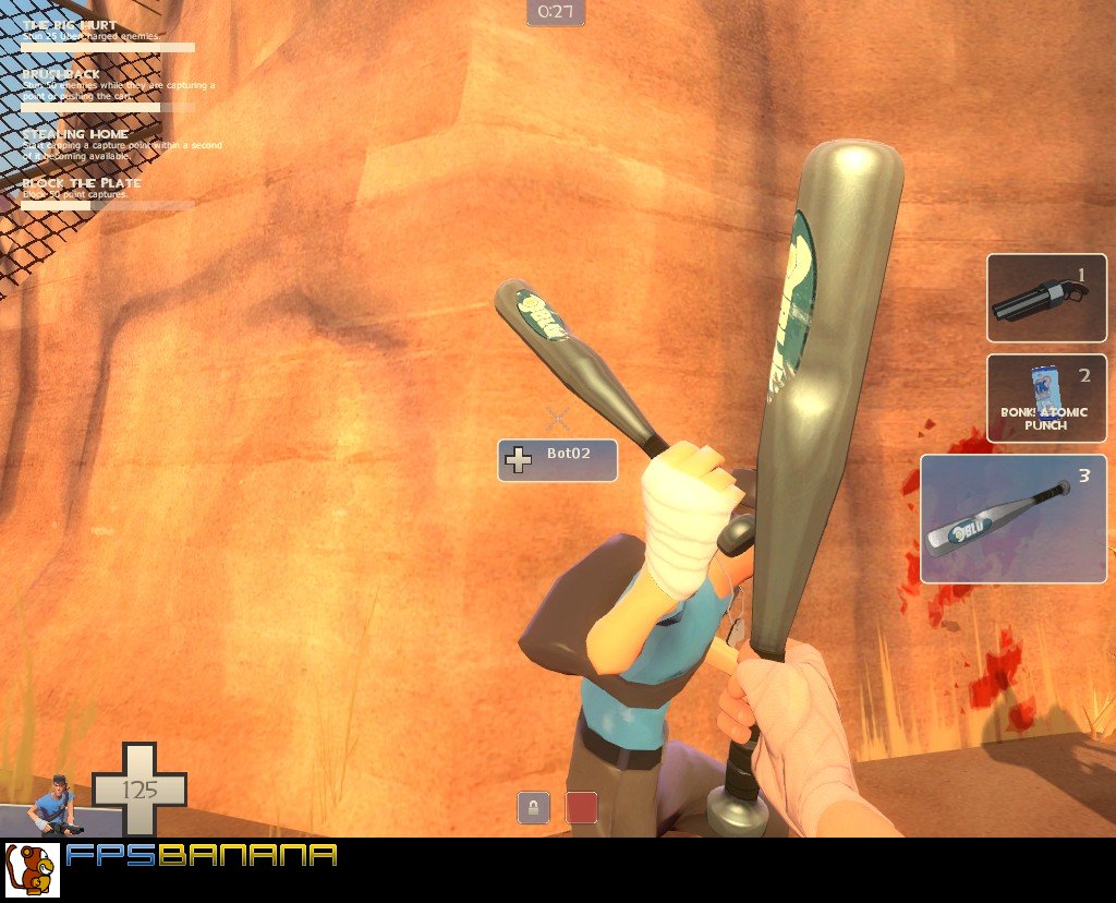 Beta style team coloured Bat Mod for Team Fortress 2 | TF2 Mods