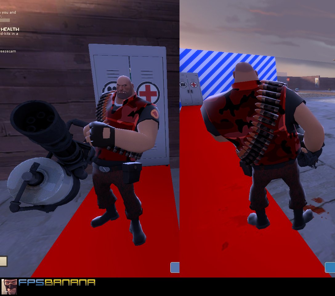 Camo Heavy [Team Fortress 2] [Mods]