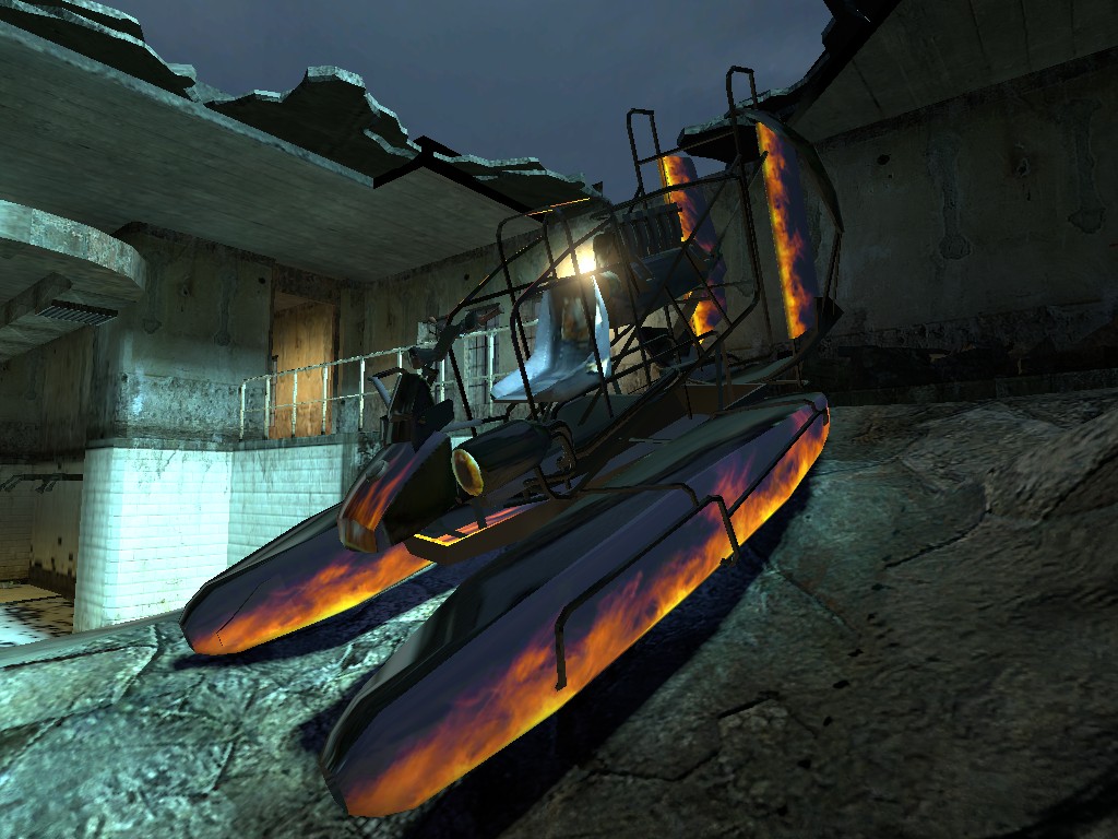 ghost airboat Mod for Half-Life 2 | HL2 Mods