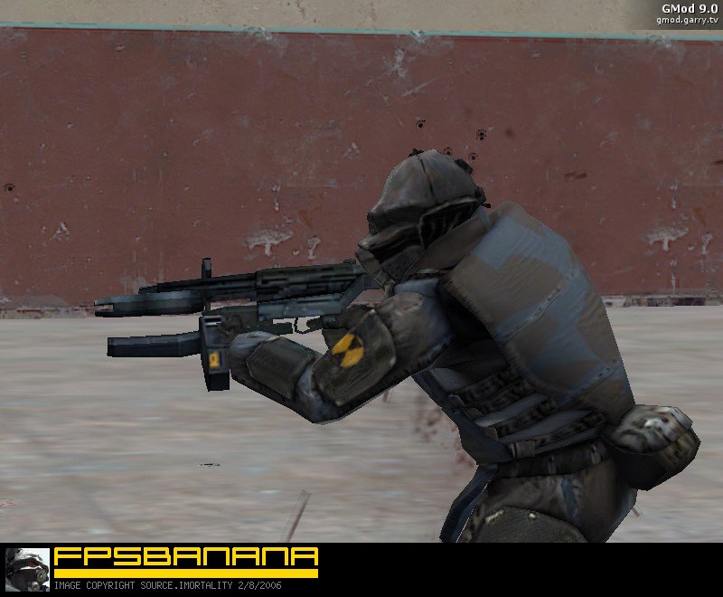 Combine Soldier Skin For Prisonguard + Dark Mask Mod for Half-Life 2 ...