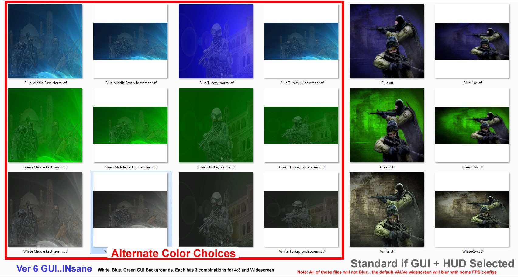 INsanes CSS GUI+HUD V7 Updated Mod for Counter-Strike: Source | CS:S Mods