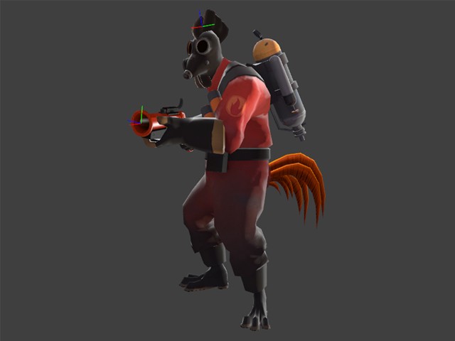 Pyro Chicken Mod for Team Fortress 2 | TF2 Mods