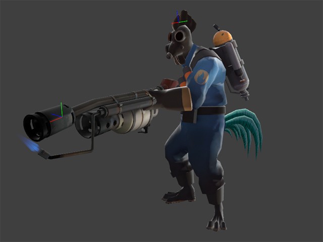 Pyro Chicken Mod for Team Fortress 2 | TF2 Mods