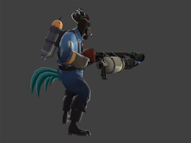 Pyro Chicken Mod for Team Fortress 2 | TF2 Mods
