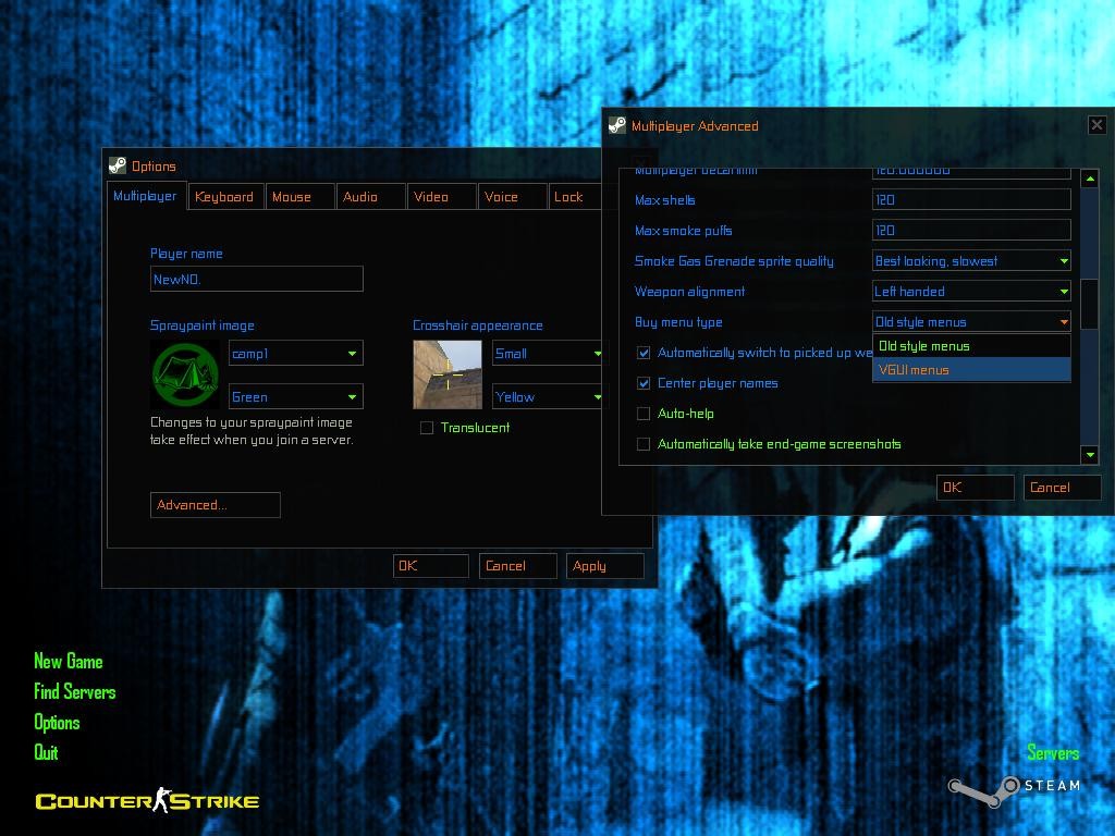 Counter-strike Background+Menu [Counter-Strike 1.6] [Mods]