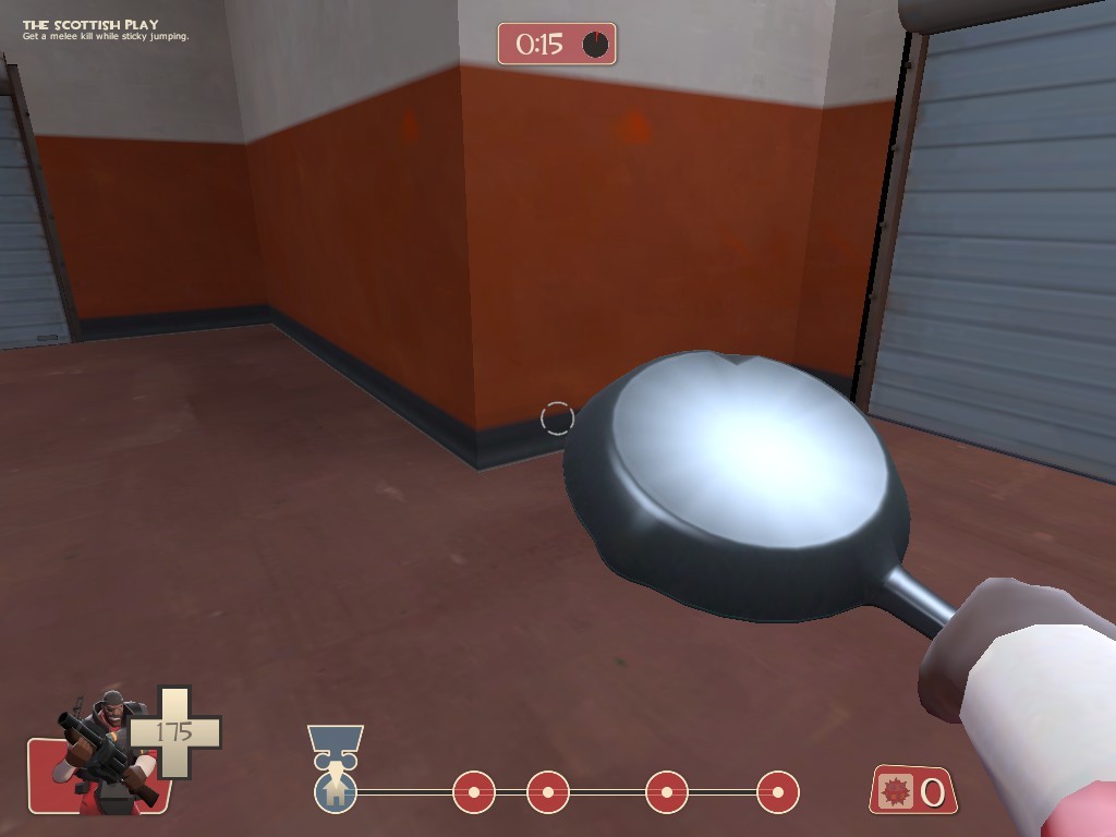 Clean N' Shiny Frying Pan [Team Fortress 2] [Mods]