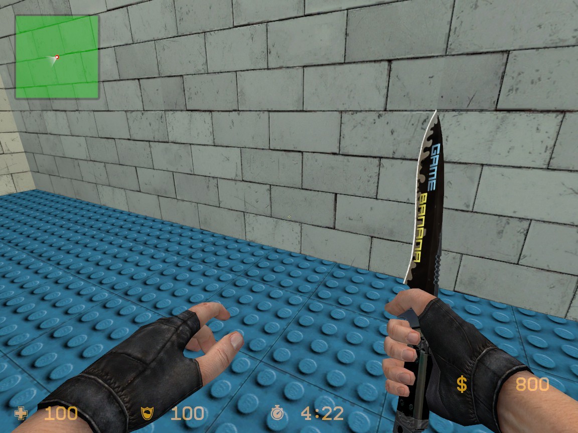 Simple GameBanana Knife Skin Mod for Counter-Strike: Source | CS:S Mods