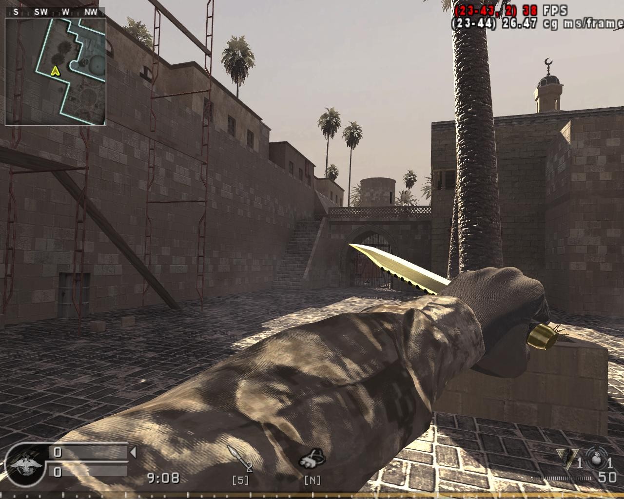 Gold Weapon Pack + Camo Mod for Call of Duty 4: Modern Warfare | CoD4 Mods