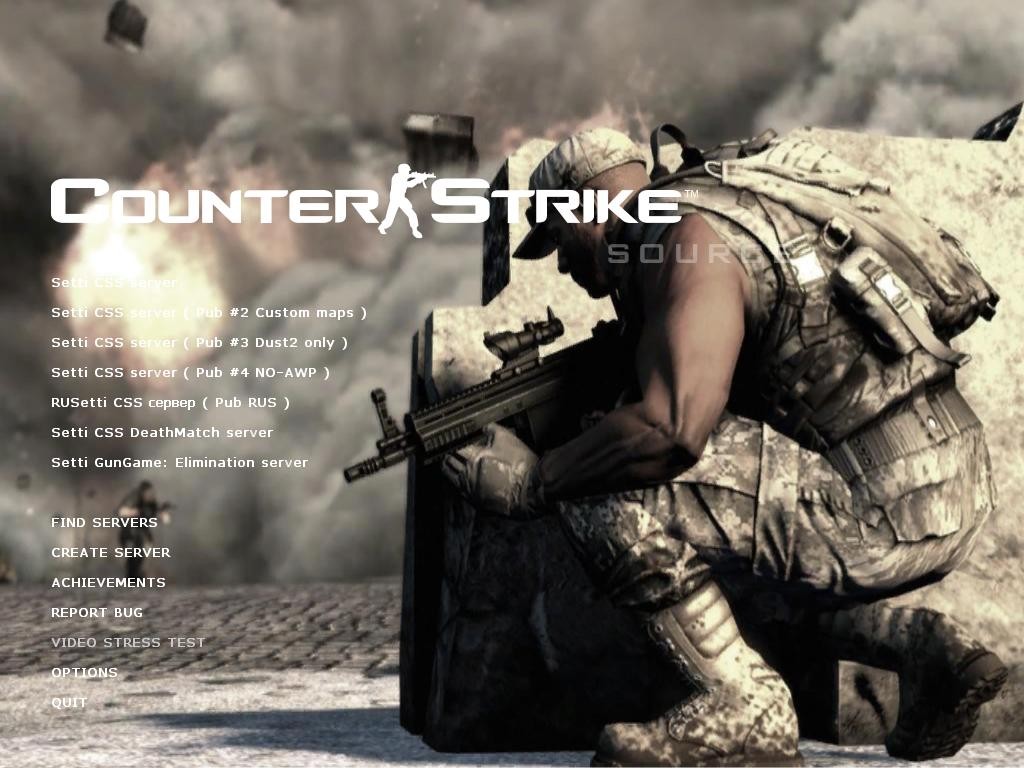 Css SOCOM Main BG (4:3) [Counter-Strike: Source] [Mods]