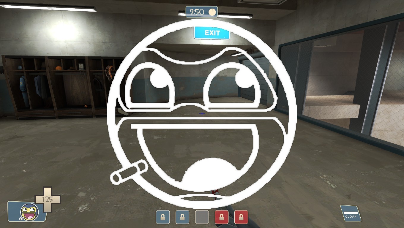 Awesome smiley spy outline Mod for Team Fortress 2 | TF2 Mods
