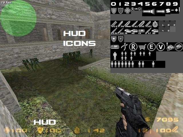 FPS Banana Design Group HUD Mod for Counter-Strike 1.6 | CS1.6 Mods