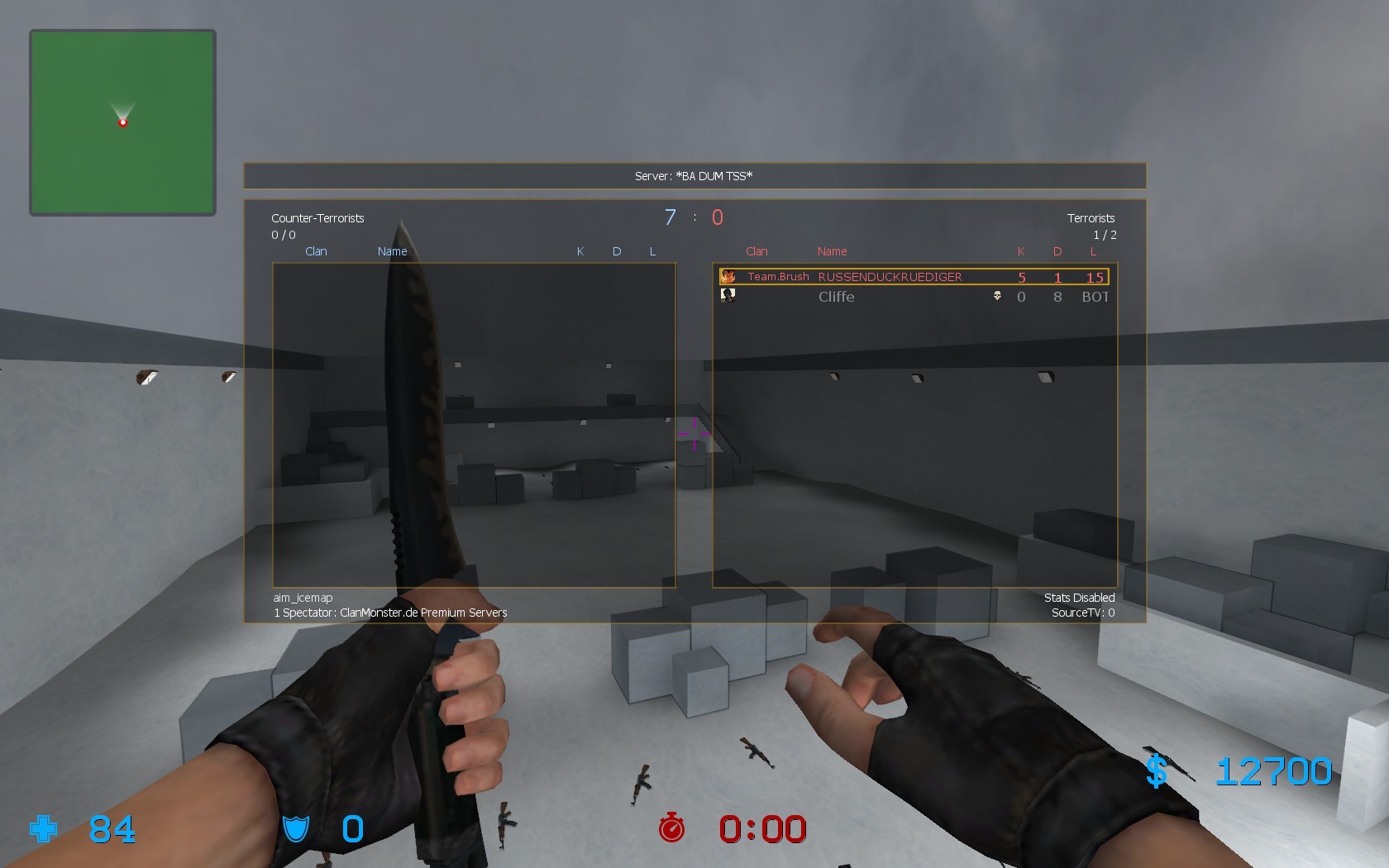 Scoreboard ( mini ) v1 & v2 Mod for Counter-Strike: Source | CS:S Mods