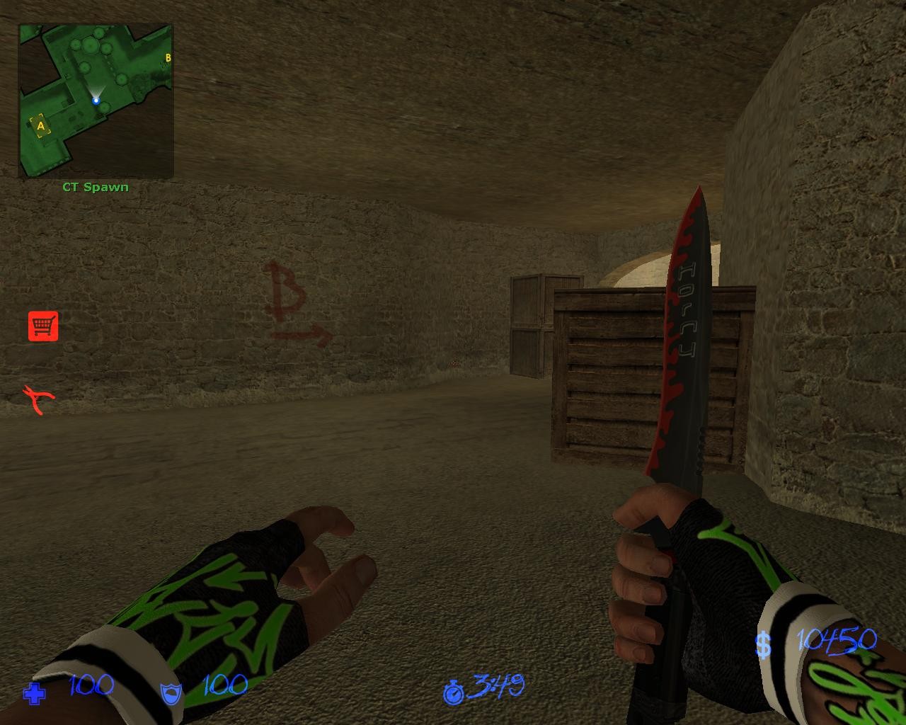 Blue Victory HUD Mod for Counter-Strike: Source | CS:S Mods