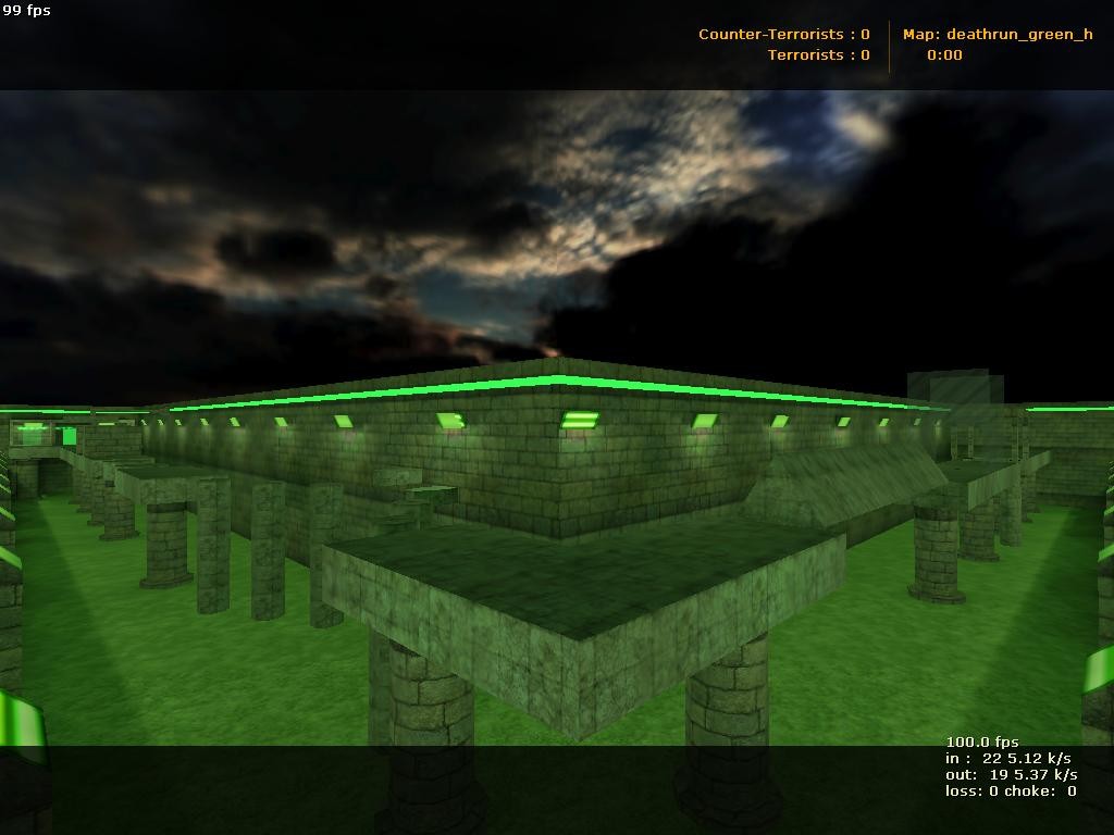 deathrun_green_h Mod for Counter-Strike 1.6 | CS1.6 Mods