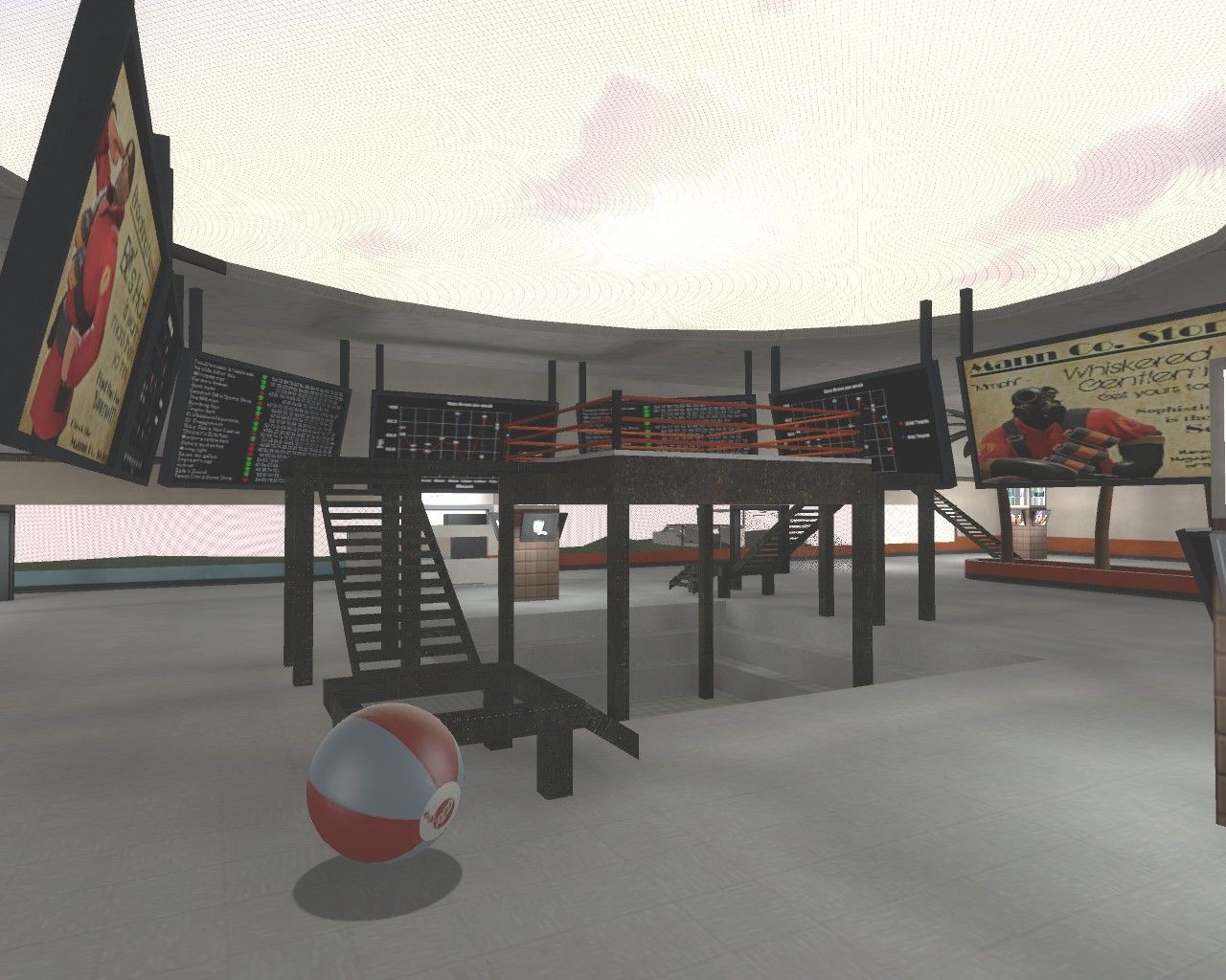Trade Plaza Remake Mod for Team Fortress 2 | TF2 Mods