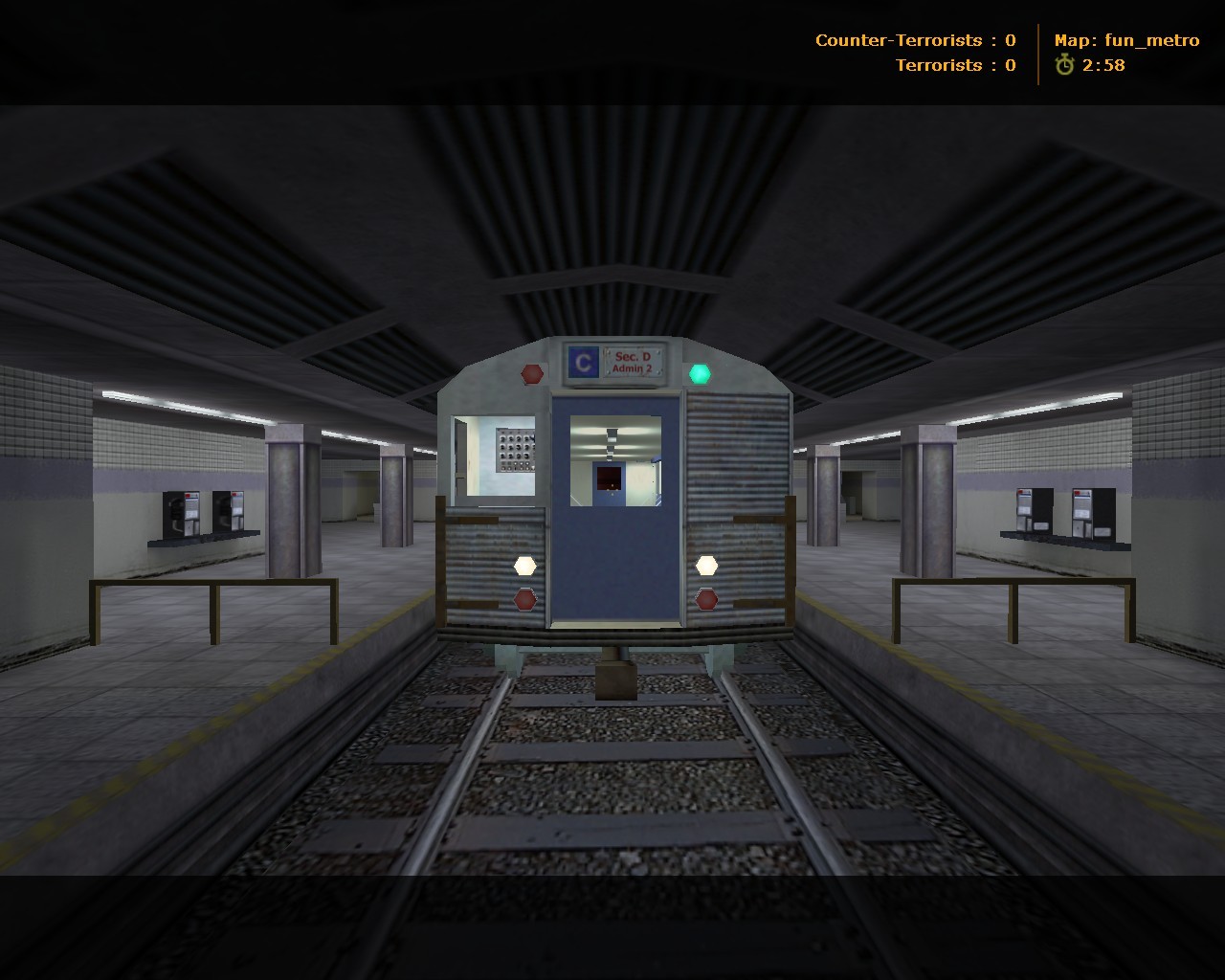 Fun Metro Drivable Subway Mod For Counter Strike 1 6 Cs1 6 Mods