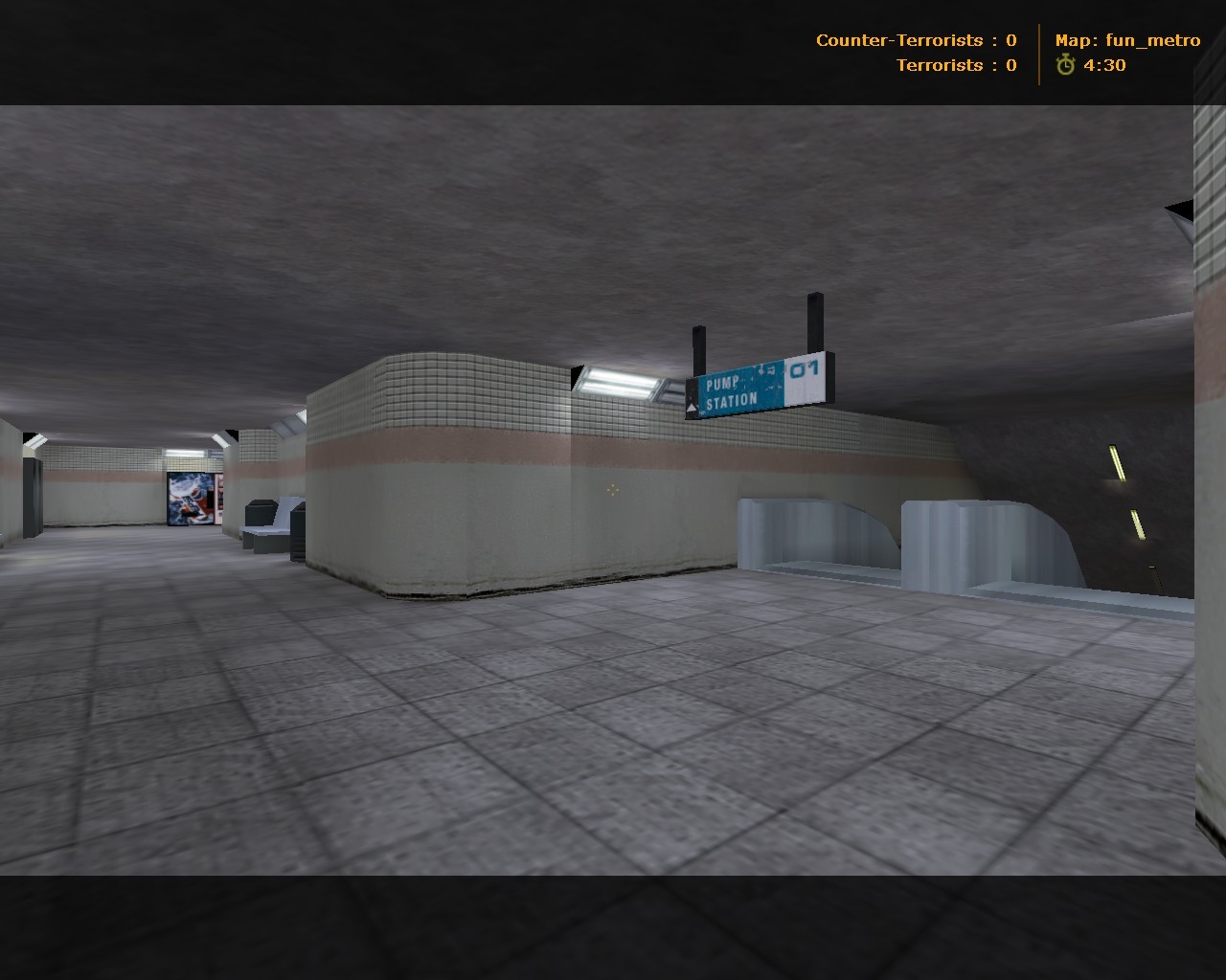 fun_metro (DRIVABLE SUBWAY) Mod for Counter-Strike 1.6 | CS1.6 Mods