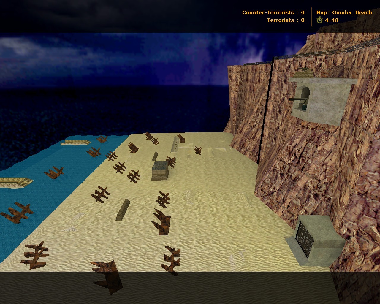 Omaha_Beach Mod for Counter-Strike 1.6 | CS1.6 Mods