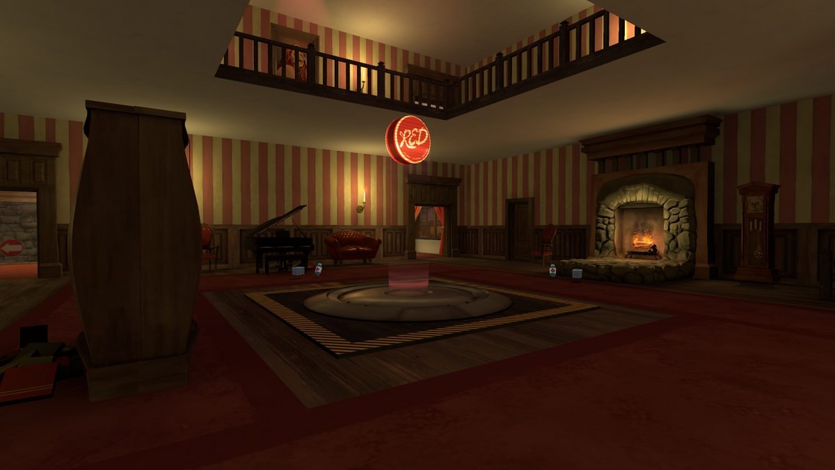 Twisted Courtyard (night) Mod for Team Fortress 2 | TF2 Mods