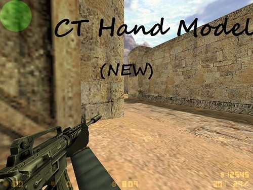 Ct blue hand skin New Mod for Counter-Strike 1.6 | CS1.6 Mods