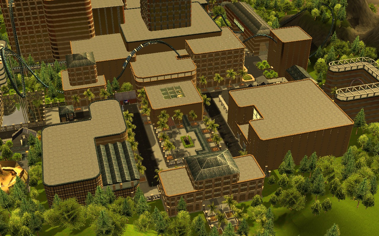 Crystal River Park Mod for RollerCoaster Tycoon 3 | RCT3 Mods