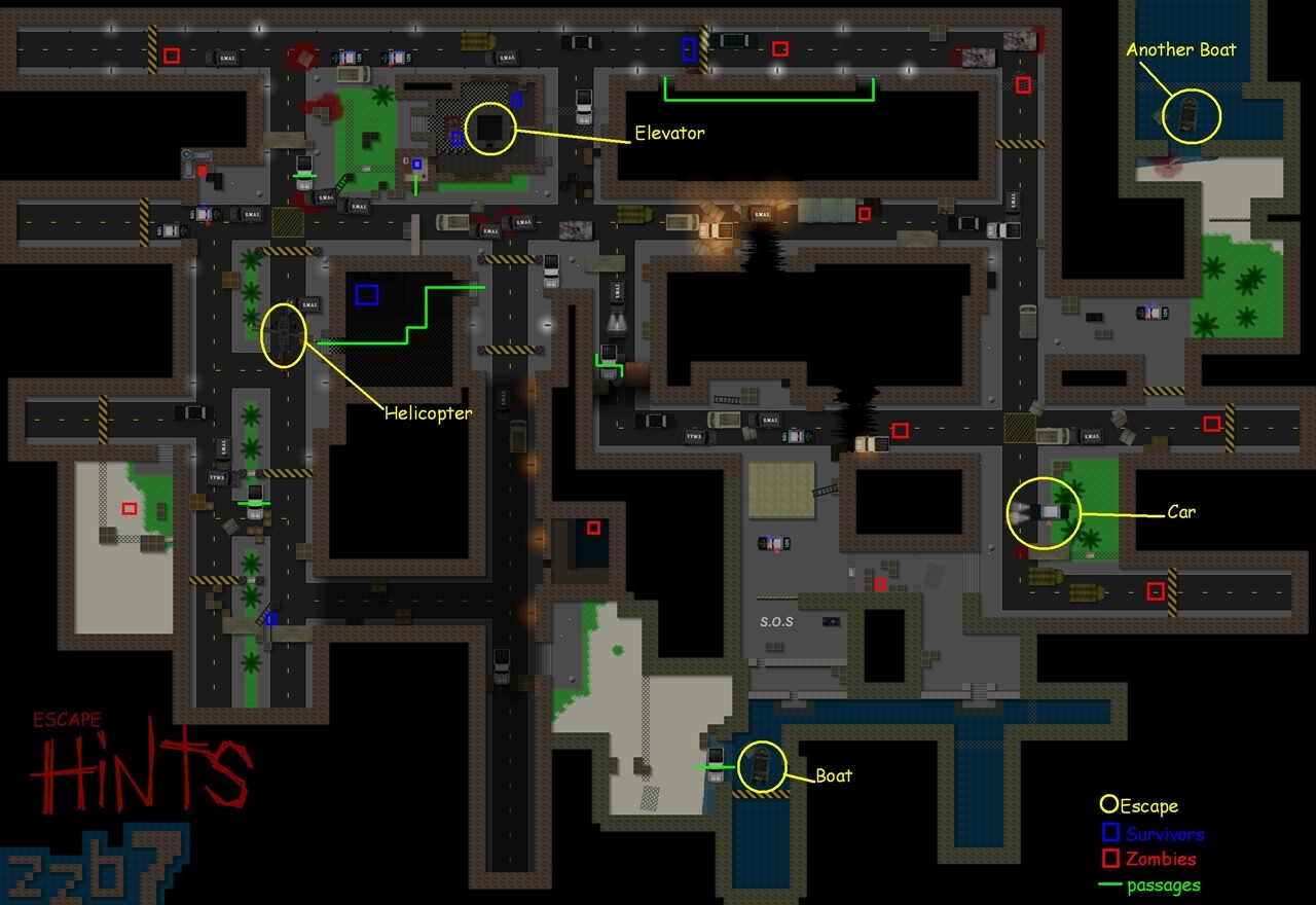 ZombieLand v1.9 Mod for CS2D | CS2D Mods